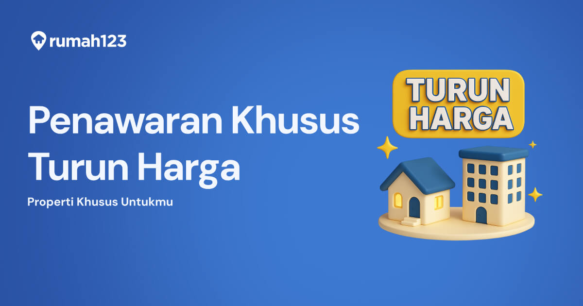 Rumah Turun Harga di Indonesia | Rumah123