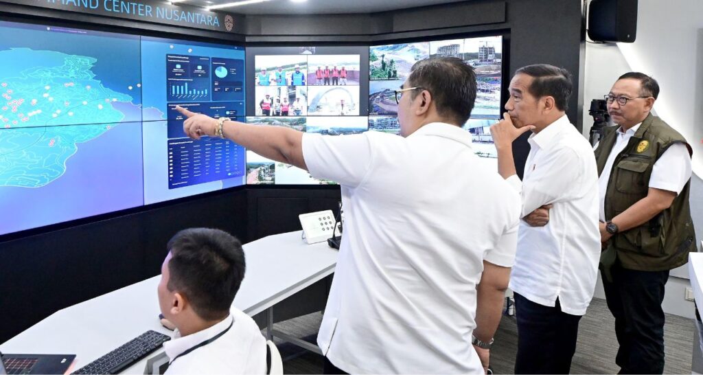Command Center IKN Manfaatkan Teknologi CCTV hingga Drone