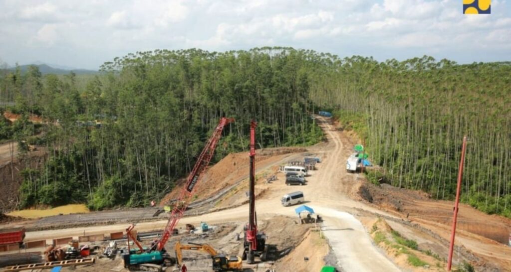 Proyek Jalan Tol IKN Dibangun dengan Teknologi Modern