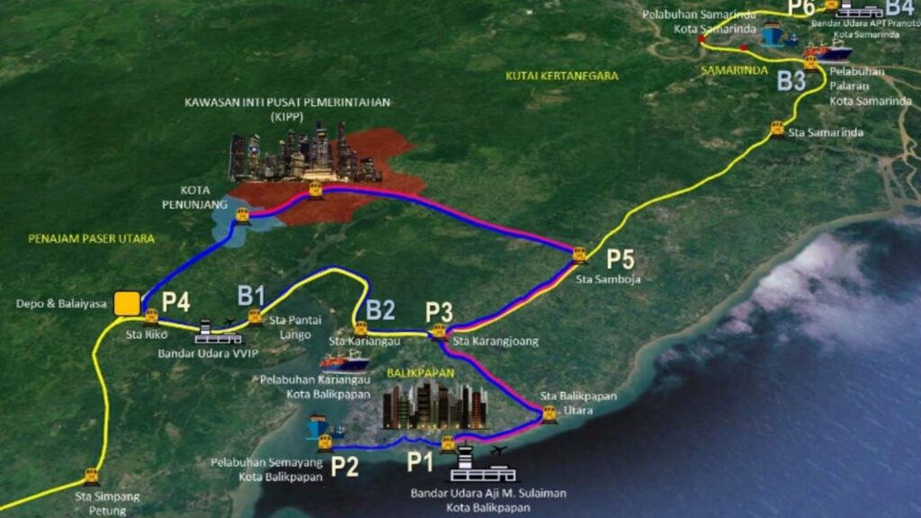 Jalur Kereta IKN akan Dibangun Tahun 2025, Ketahui Jalurnya!