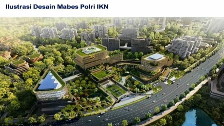 Desain & Anggaran Pembangunan Mabes Polri di IKN
