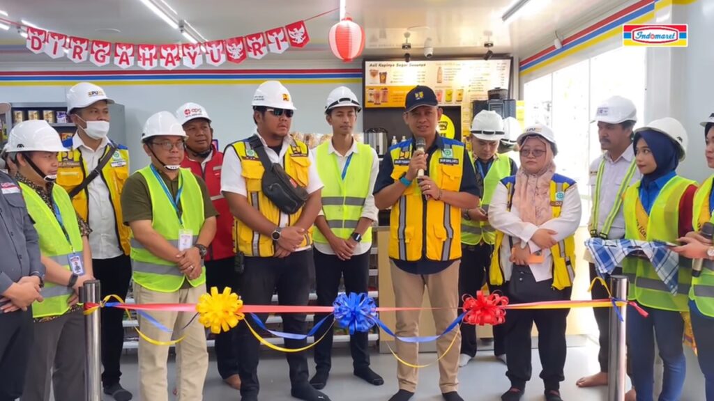 Diresmikan Dirjen PUPR, Inilah Potret Indomaret Pertama di IKN