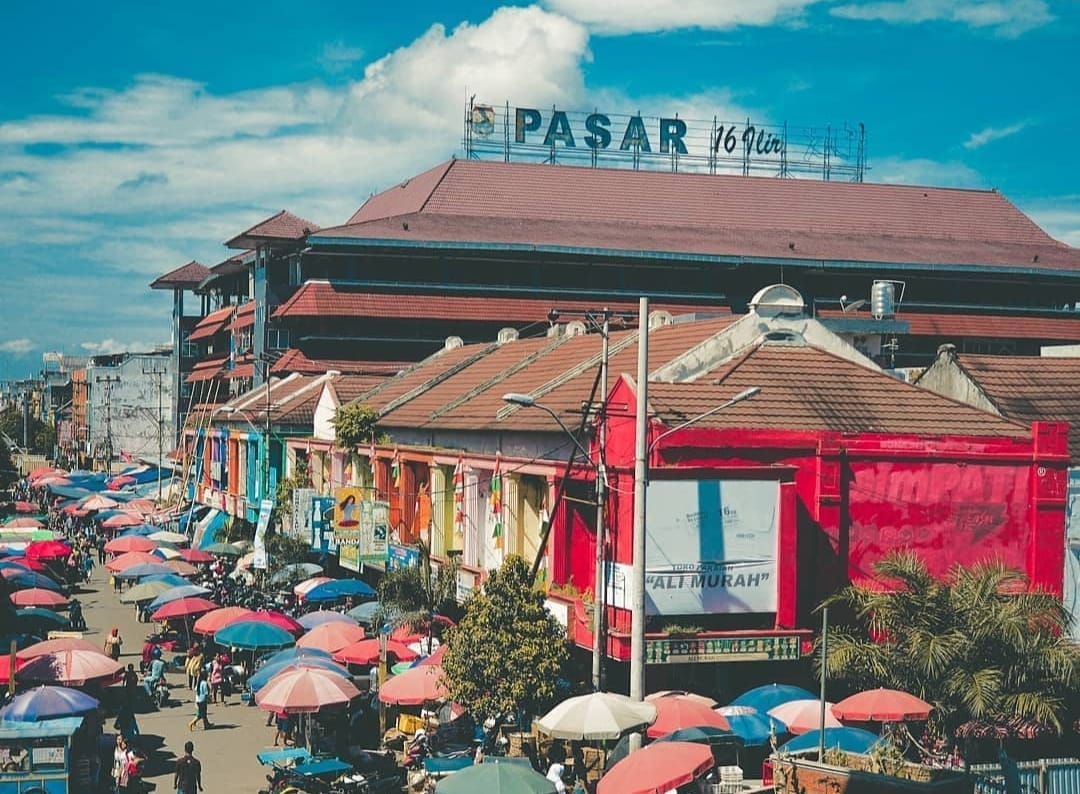 Pasar 16 Ilir Palembang, Pusat Belanja Terbesar & Legendaris Pasar 16 Ilir Palembang, Pusat Belanja Terbesar & Legendaris